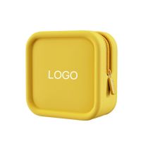 Quality Customized Color Silicone Cosmetic Bag for Trendy and Portable Makeup Storage for sale