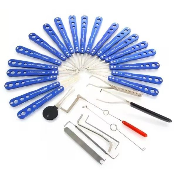 Quality 30-in-1 lock Pick Tools Set Opener Locksmith Picking for sale