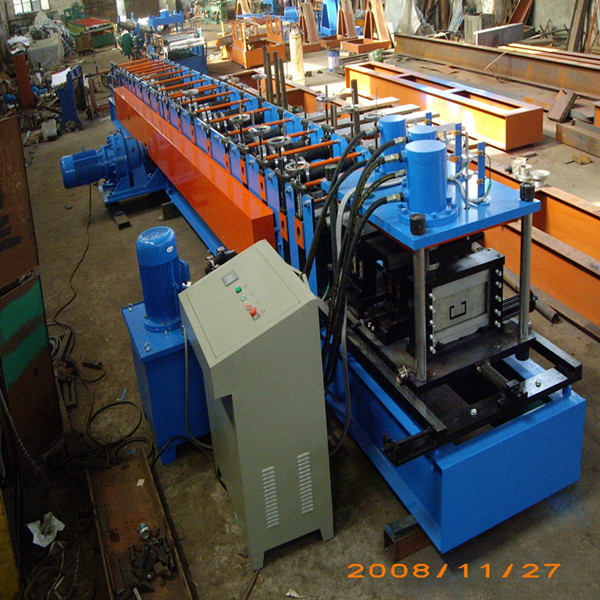 Quality 38*12mm Galvanized Steel Small Main Channel   Roll Forming Machine for Ceiling and Roofing framing for sale