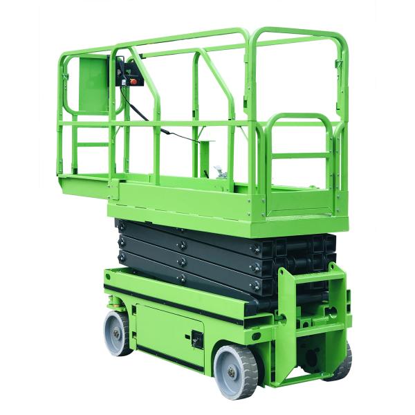 Quality Warehouse Mini Electrical Self Propelled Scissor Lift for sale