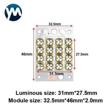 Quality UV LED Module 160W Seamless Stitching Dimmable High Power UV LED Module for sale