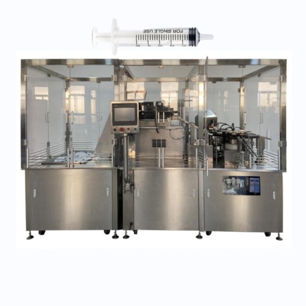 Quality Automatic Rotary Prefilled Syringe Filler Gel Plastic Pre-Filled Syringe Filling Machine for sale