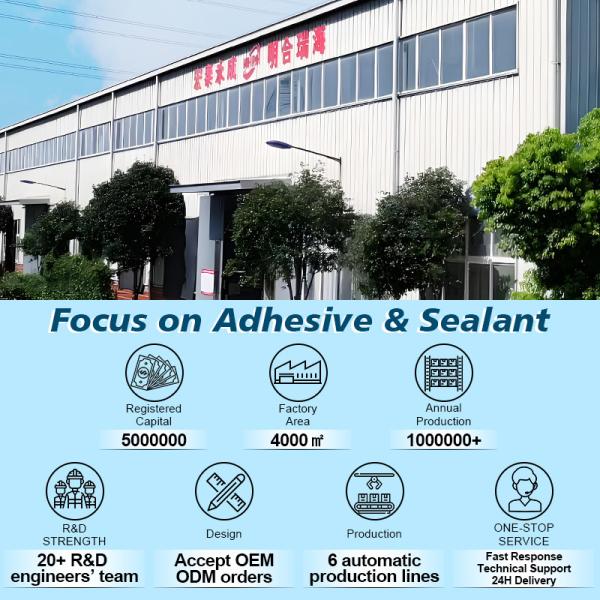 Quality High Adhesion MS Polymer Sealant Waterproof and Compatible Adhesive for sale