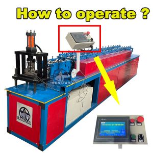 Quality How to operate shutter door roll forming machine? for sale