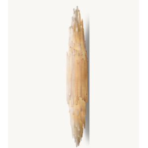 Quality Grand Brass Wall Sconce 47''H Crystal Bathroom Sconces 100V - 277V for sale