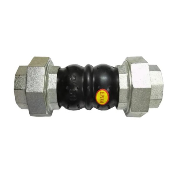 Quality Union Custom Rubber Expansion Joint Screw Threaded Coupling SS304 DN15-DN80 for sale