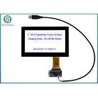 Quality Computer USB Touch Screen Overlay PCAP I2C Touch Panel With ILI2511 Controller for sale