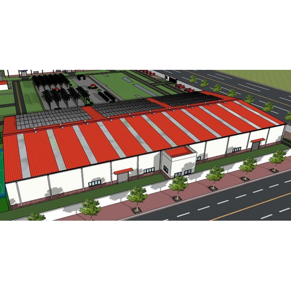 Quality Prefabricated Steel Structure Industrial Building Warehouse for Factory Production for sale