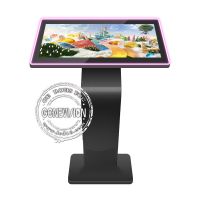 Quality K Base I3 CPU AIO PCAP Touch Screen Standing Kiosk Desk for sale