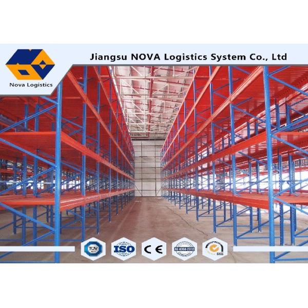 Quality Industry Adjustable Pallet Warehouse Racking Powder Coated / Galvanization for sale