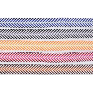 Quality Multi Color Cotton Jacquard 4cm Cotton Webbing Tape for sale