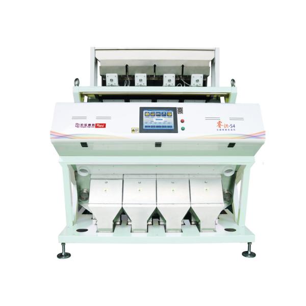 Quality Intelligent Electronic Rice Color Sorter 4 Channels Long Service Life for sale