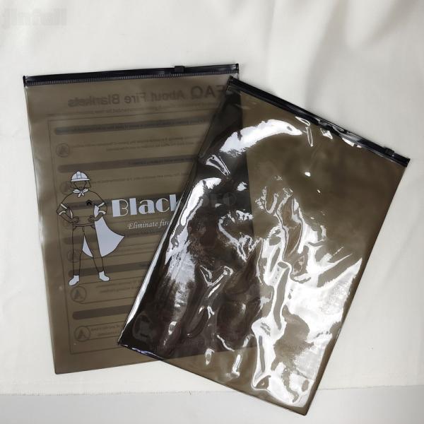 Quality Biodegradable PVC Bag Zipper Rainproof Accept Customized Logo for sale