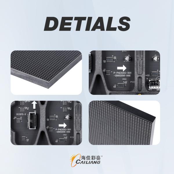 Quality Full Color Indoor P4 LED Display Panel for Retail Store Meeting/Ads Video Wall for sale