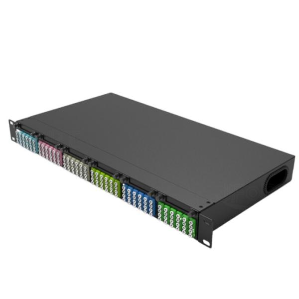 Quality Fiber Optic Equipment Patch Panel Cassette Module MPO Rack 1u 144 Core Upc/APC for sale