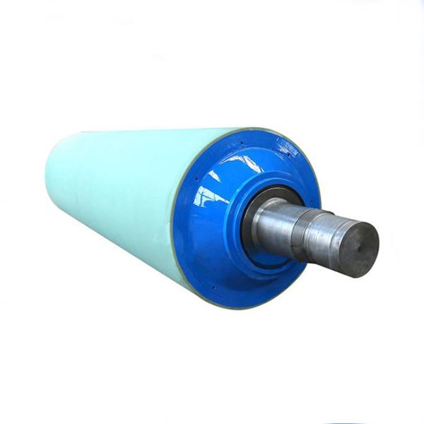 Quality Rubber Coated Artificial Stone Roll 1600mm Diameter For Paper Mill for sale