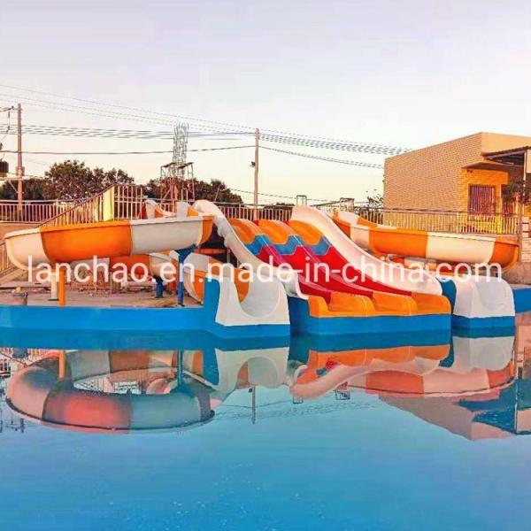 Quality Funny Kids Amusement Park Water Slide Playground For Family for sale