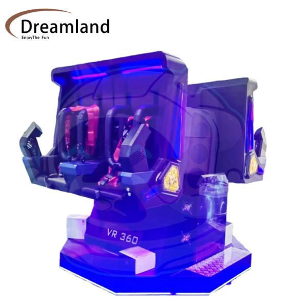 Quality Electricity Powered VR 360 Simulator Durable For Thrilling VR Roller Coaster Games for sale