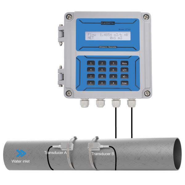 Quality ST501 Series Wall-Mounted Flow Meter For Sewage Treatment for sale
