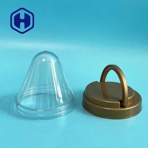 Quality Stackable PET Bottle Preform Biscuit Dry Fruit Candy Jar Neck 87mm Wide Open for sale