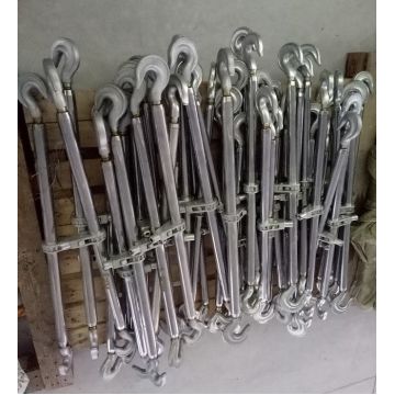 Quality Steel Hook Double Turnbuckle Overhead Line Stringing Tools for sale