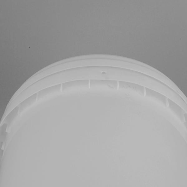 Quality 10L Clear Plastic Food Bucket with 25cm Diameter for sale