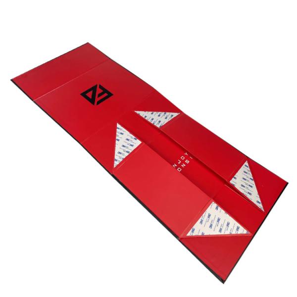 Quality Luxury Handmade Collapsible Magnetic Foldable Paper Folding Shoes Box Gift for sale
