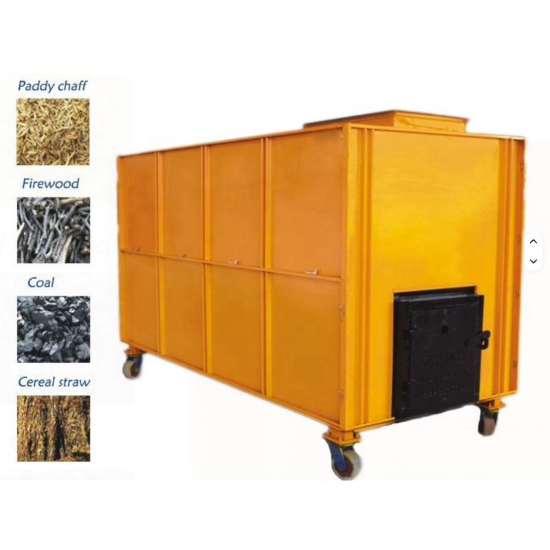 Quality Indirect Hot Air Heating Coal Burning Heater , Manual Ignition Mode Coal Fired Furnace for sale