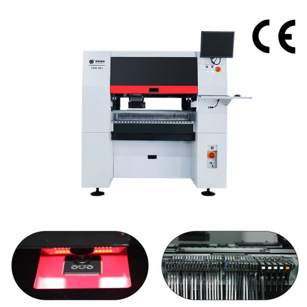 Quality 33100cph Mounting Speed Automatic Pick And Place Machine With 37 Hole Nozzle for sale
