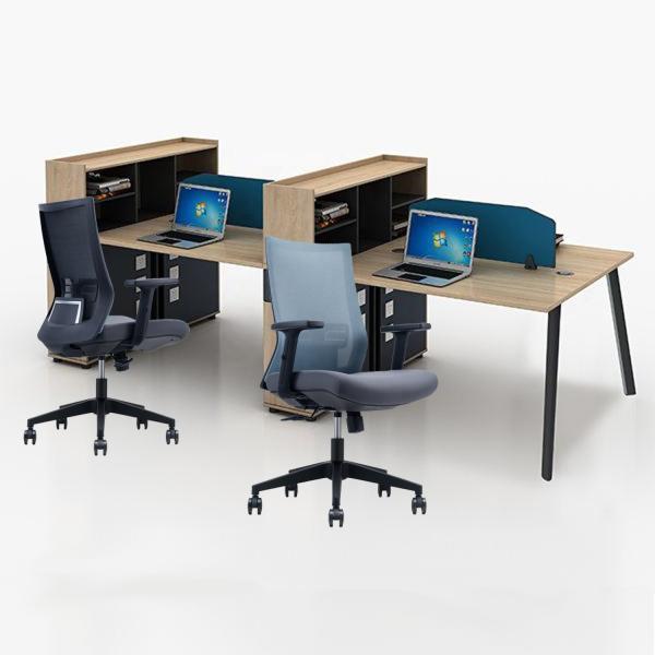 Quality Modern Design Style Fabric Mid-back Mesh Office Executive Chair with 2D Arm for sale
