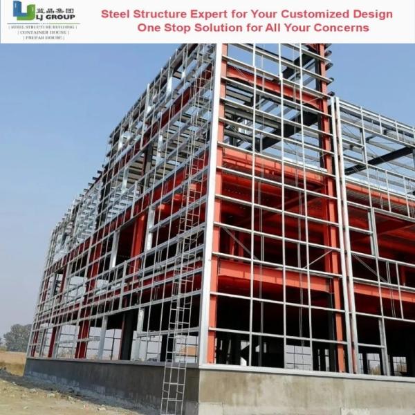 Quality Precision Steel Structure Building Multi Storey Frame Braced Structure for sale