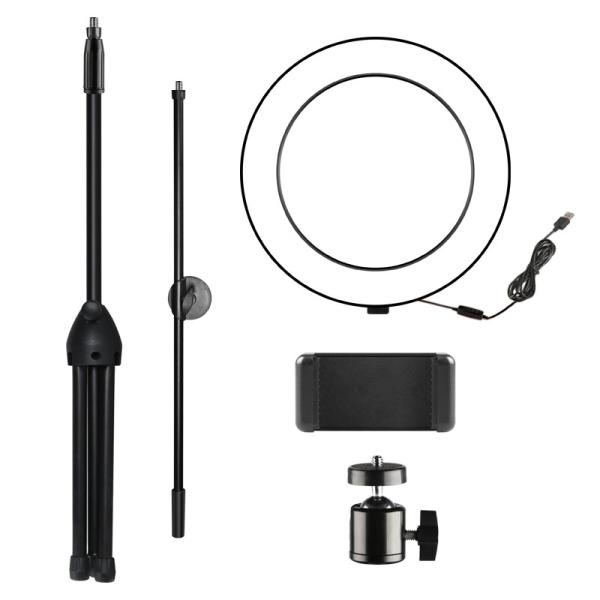 Quality White Warm Soft 2000g Tripod Selfie Ring Light , 6 Inch Selfie Ring Light for sale