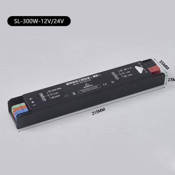 Quality LED Switching Power Supply 12V 24V 100w 200w 300w with 100000 Hours Working Time for sale