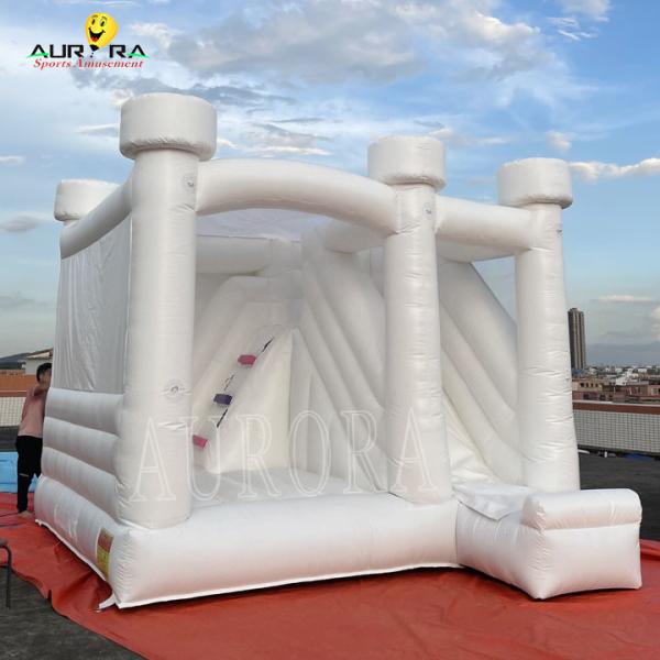 Quality Commercial Inflatable Bounce House Combo Castle Jumper With Slide For Parties for sale