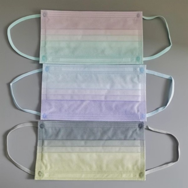 Quality Disposable Face Mask Elastic Ear Loop Material Coloured Elastic Band Cord 5.0mm for sale