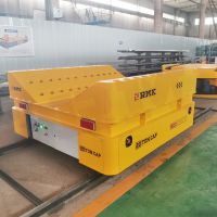 Quality Electric Rail Transfer Cart Battery Powered Heavy Duty Material Handling Carts for sale