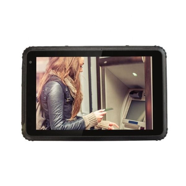 Quality 8 inch IP67 x86 Rugged Tablet with Win10 OS 4GB 64GB 4G LTE 7500mAh battery NFC reader for sale
