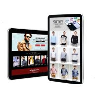 Quality 13.3'' 15.6'' 21.5'' Android 11 Wall Mounted Interactive Digital Signage Display LCD Touch Screen Digital Signage for sale