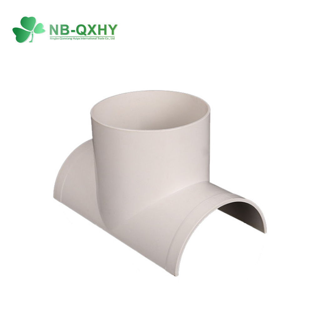 Plastic PVC DIN GB Water Drain Equal/Reducer Snap Tee Pipe Fitting for Repair Leaks