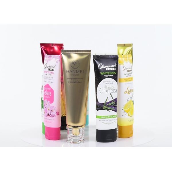 Quality 40G Lip Surface Cosmetic Packaging Tube With Customized Printing for sale
