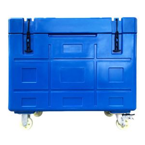 Quality Large Capacity 320L Cool Box With Big Wheels For Frozen Fish for sale