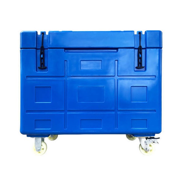 Quality Large Capacity 320L Cool Box With Big Wheels For Frozen Fish for sale