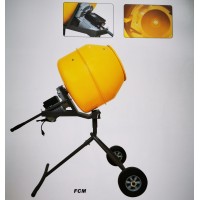 Quality 160L Mini Concrete Mixer Machine Yellow Cement Mixing Machine for sale