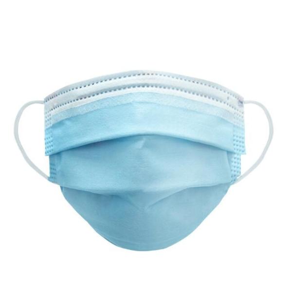 Quality Breathable Non latex 99% 3 Ply Disposable Face Mask for sale
