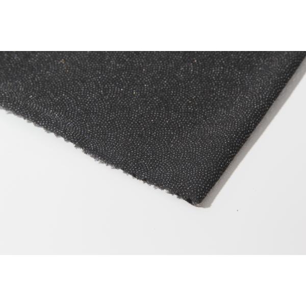 Quality Woven Black 100% Polyester Tricot Warp Knitted Fusible Fabric for sale