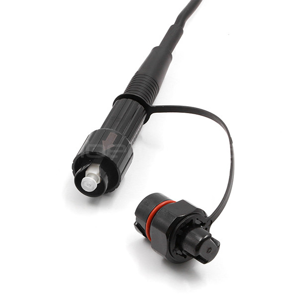 Quality MINI SC APC To MINI SC APC Simplex Fiber Patch Cord 9/125 OS2 LSZH Jacket for sale