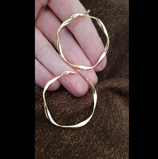 Quality 18k Gold Sterling Silver Jewelry Earrings for sale