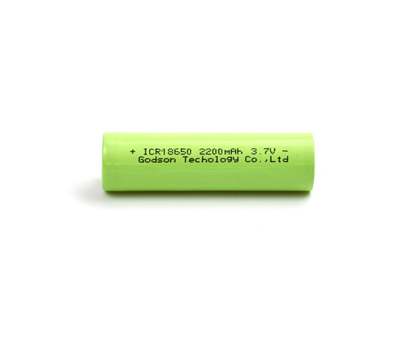 Quality 2200mAh Lithium Ion Battery Emergency Light Battery ICR18650 3.7V for sale