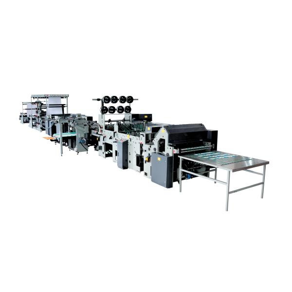 Quality Exercise Book Making Machine Production Line with Automatic Notebook Manufacturing for sale