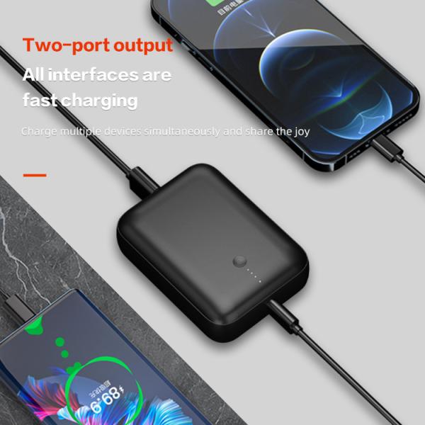 Quality Mini Power Bank PD20W Input ABS Material Universal Compatibility for sale